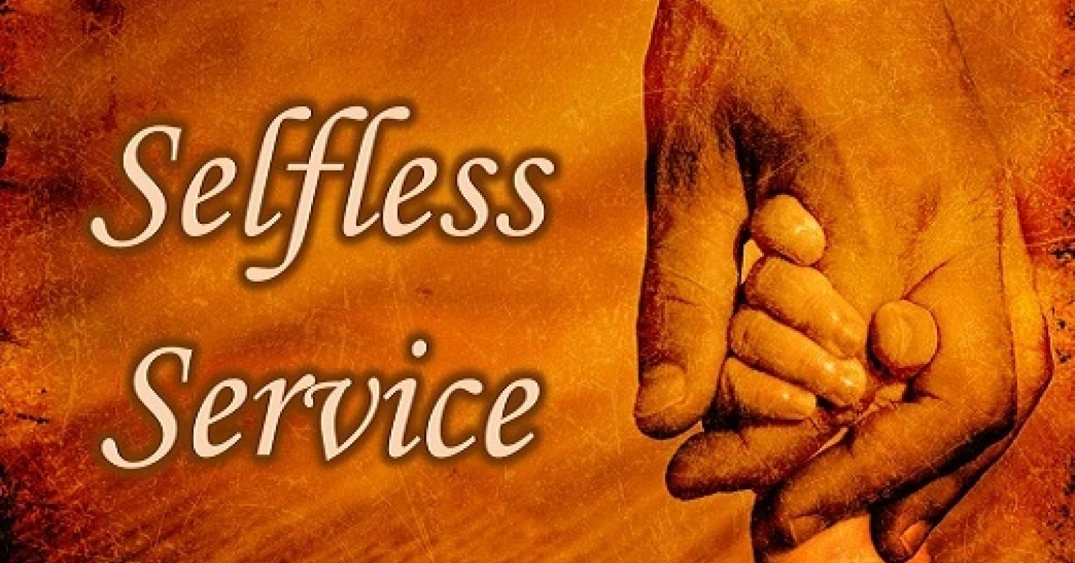 SELFLESS SERVICE – Rejoice Ministries